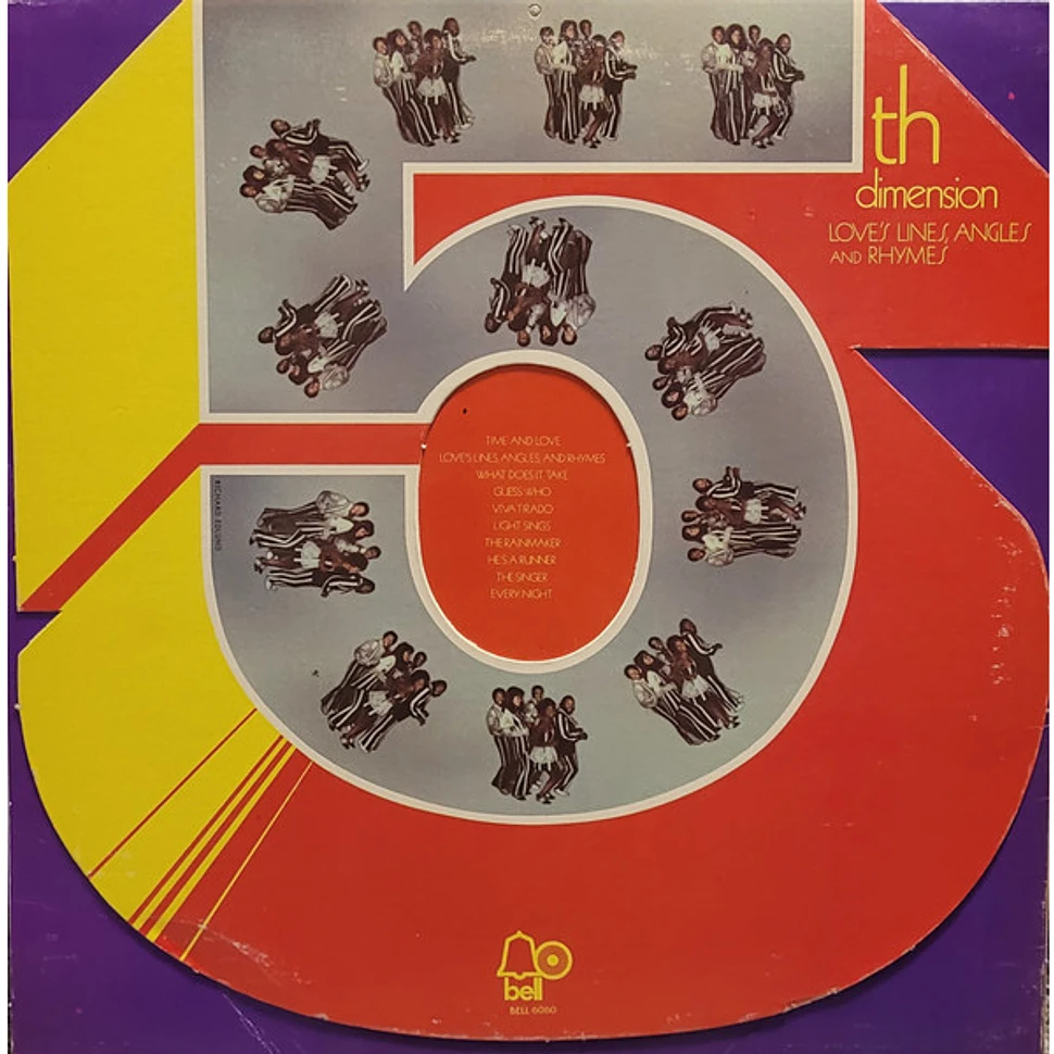 The Fifth Dimension - Love's Lines, Angles And Rhymes - Vinyl LP - 1971 ...