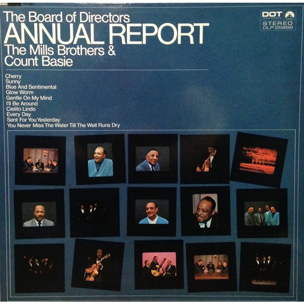 The Mills Brothers & Count Basie - The Board Of Directors Annual Report ...