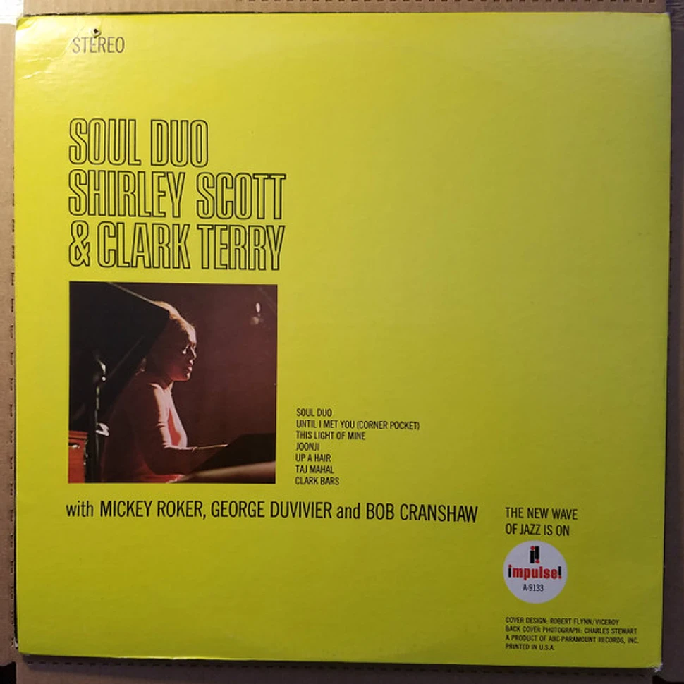 Shirley Scott & Clark Terry - Soul Duo - Vinyl LP - 1972 - US - Reissue ...
