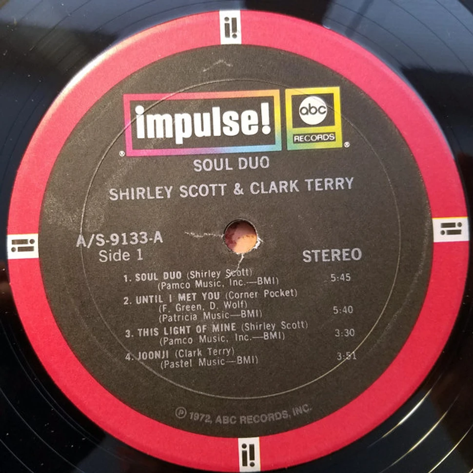 Shirley Scott & Clark Terry - Soul Duo - Vinyl LP - 1972 - US - Reissue ...