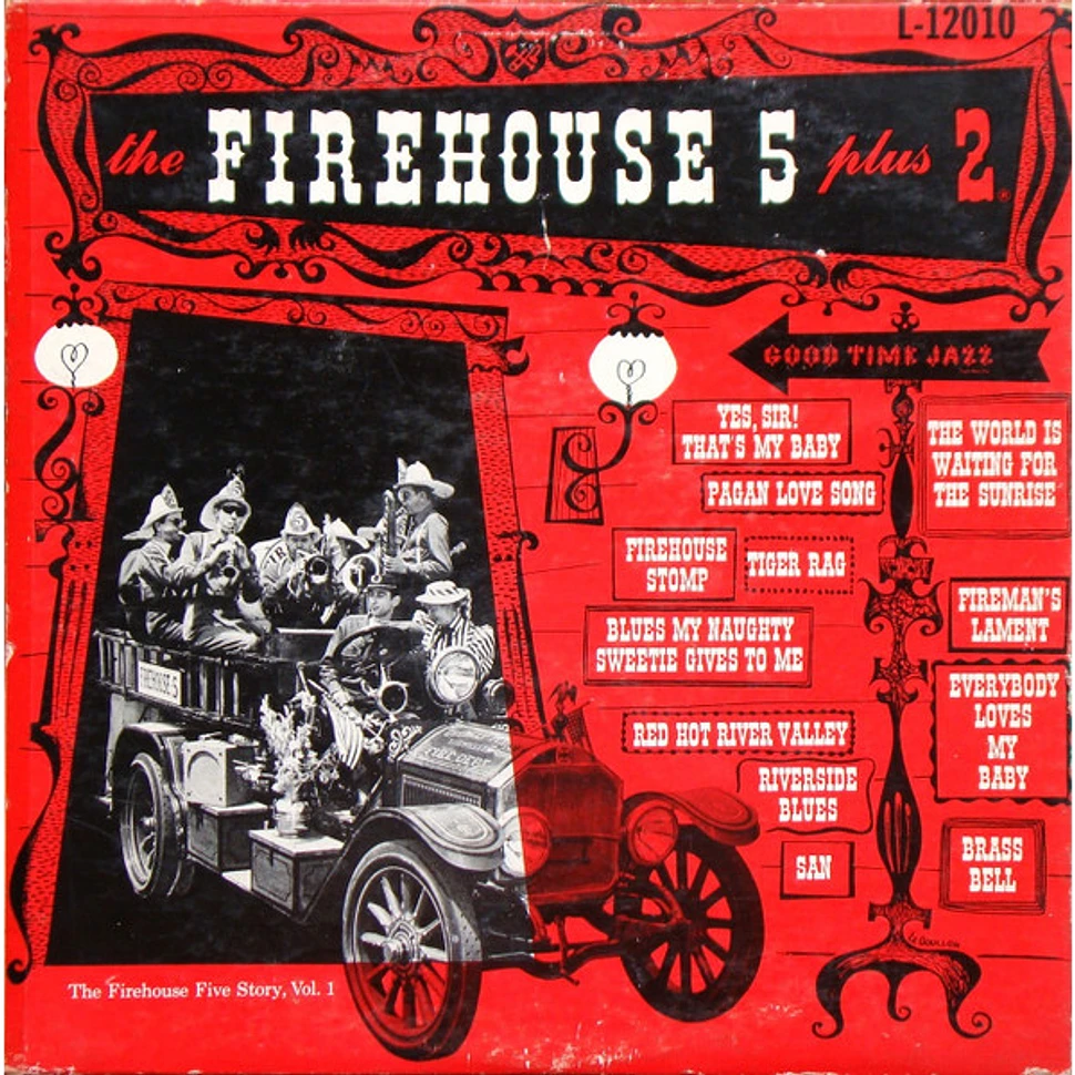 Firehouse Five Plus Two - The Firehouse Five Story, Vol. 1 - Vinyl LP ...