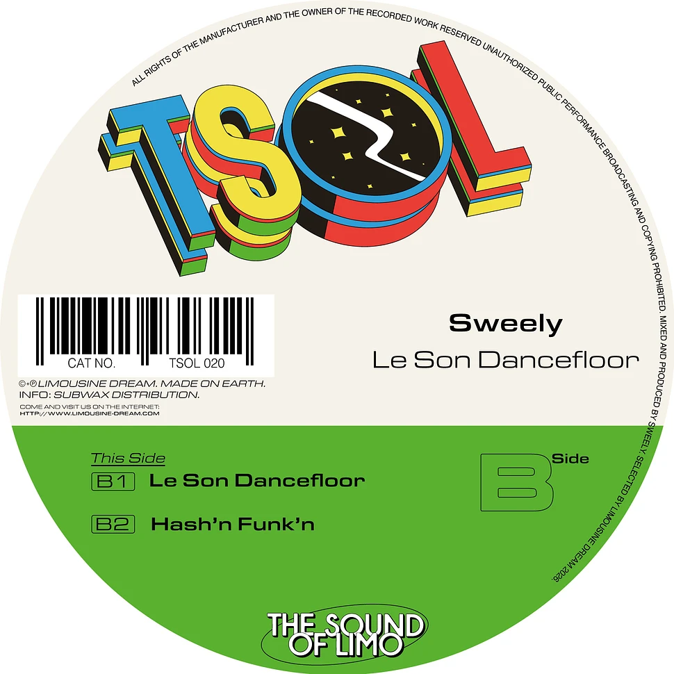 Sweely - Le Son Dancefloor - Vinyl 12" - 2026 - EU - Original | HHV