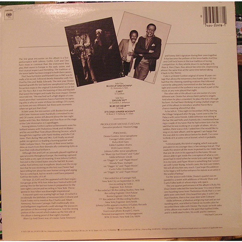 Dexter Gordon - Great Encounters - Vinyl LP - 1979 - US - Original | HHV
