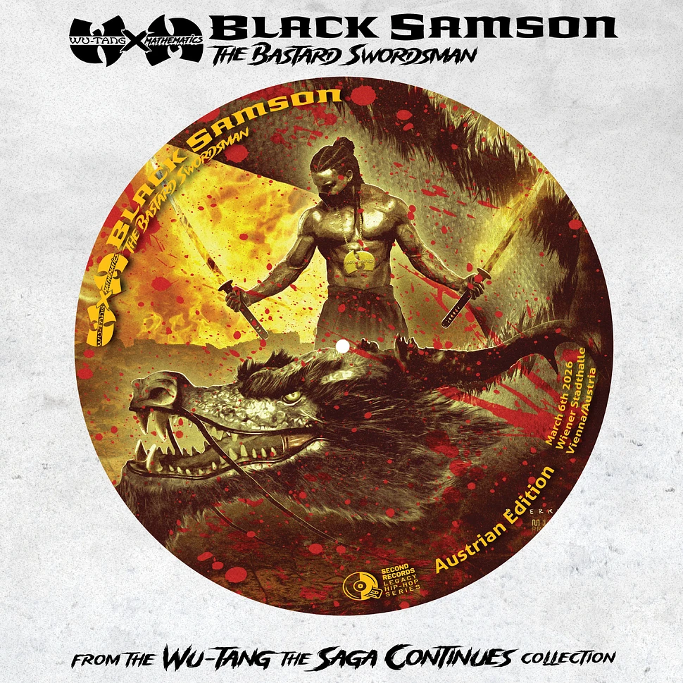 Wu-Tang X Mathematics - Black Samson, The Bastard Swordsman Exclusive ...