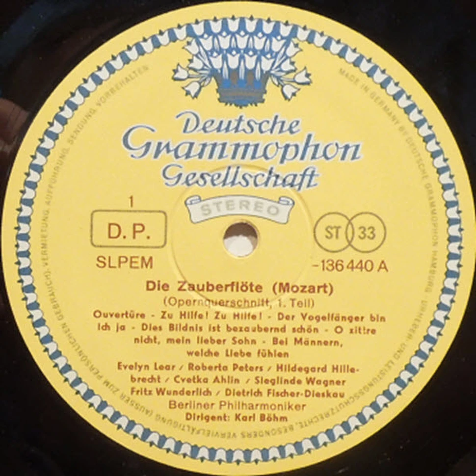 Wolfgang Amadeus Mozart • Karl Böhm • Evelyn Lear • Roberta Peters ...