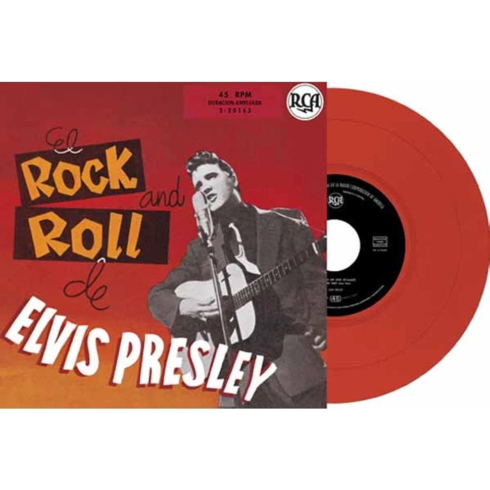 Elvis Presley - Ep Étranger N°19 - El Rock And Roll De Elvis Presley ...