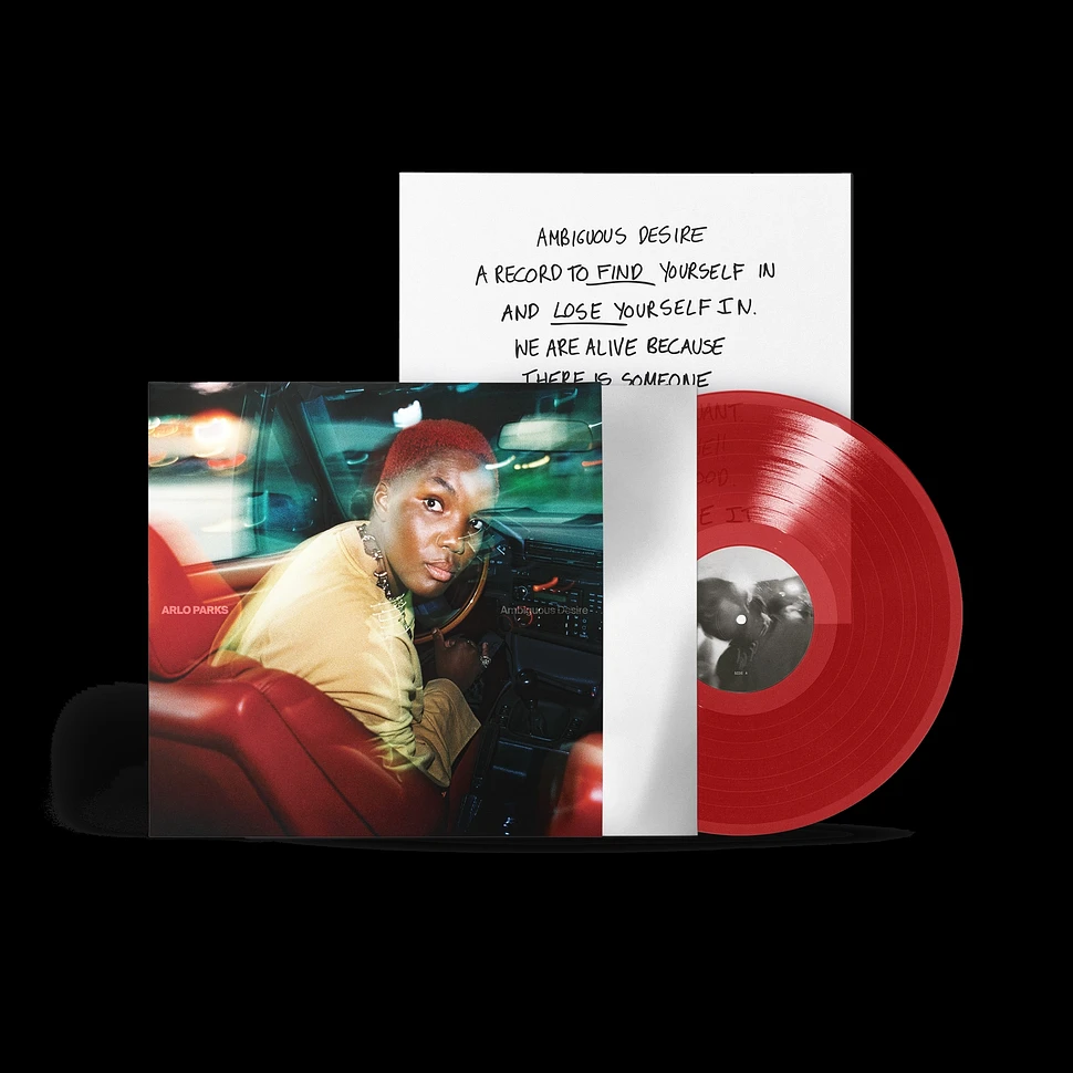Arlo Parks - Ambiguous Desire HHV Exclusive Transparent Red Vinyl ...