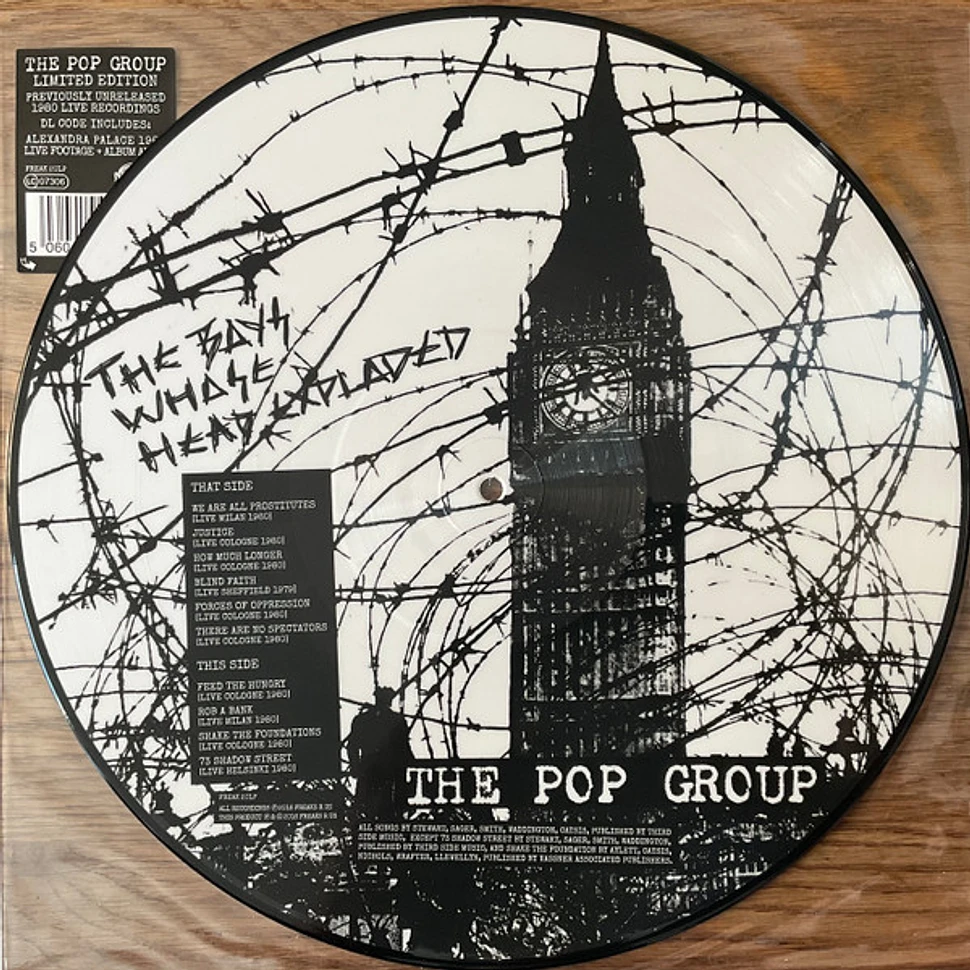 The Pop Group - The Boys Whose Head Exploded - Vinyl LP - 2016 - UK ...