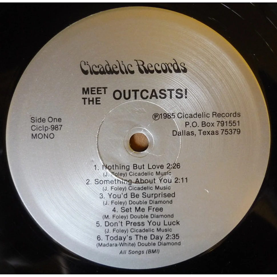 The Outcasts - Meet The Outcasts! - Vinyl LP - 1985 - US - Original | HHV